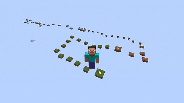 (Fail) Go to the NEW Miner's Jump Minecraft Map