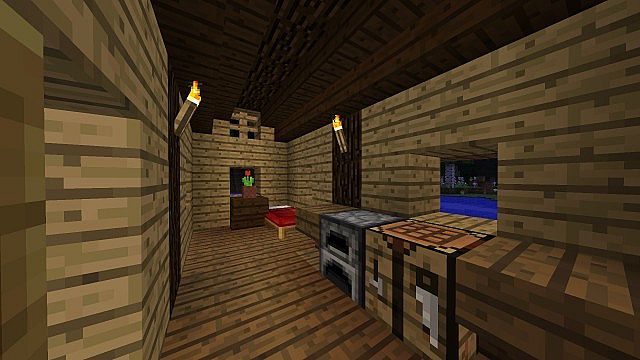 Lakeside Cabin Minecraft Map