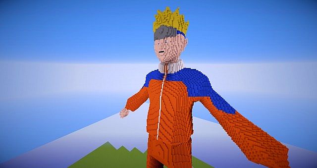 Naruto in 3D by KingLP Minecraft Map