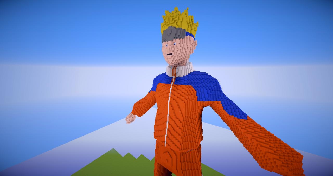 Naruto in 3D by KingLP Minecraft Map