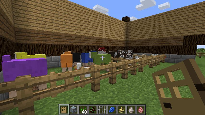 modern big minecraft village/town Minecraft Map