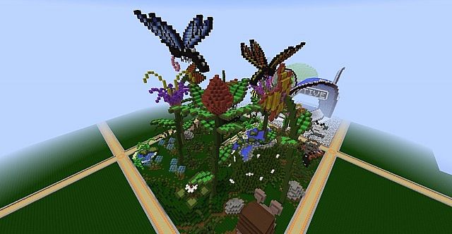 Spring Themed:Build Contest Entry Minecraft Map