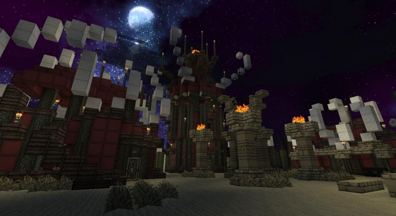 Smog - A World of Warcraft themed build Minecraft Map