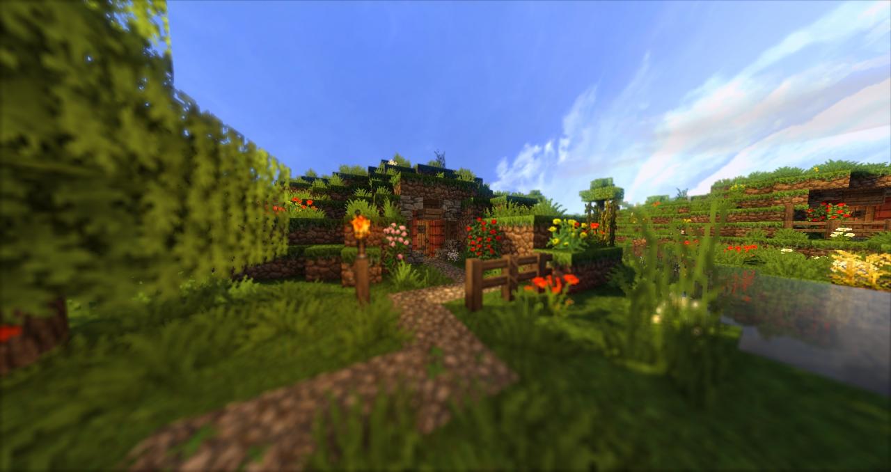 Hobbiton Settlement Minecraft Map