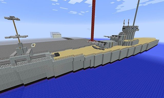 USS Missouri (Iowa-class battleship) Minecraft Map