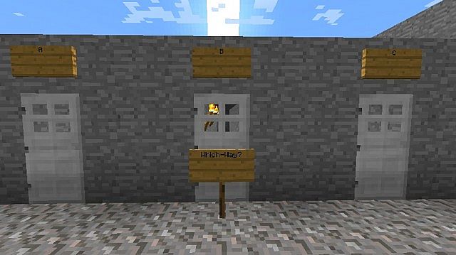 2 Sides To Every Story (2 player adventure map) Minecraft Map