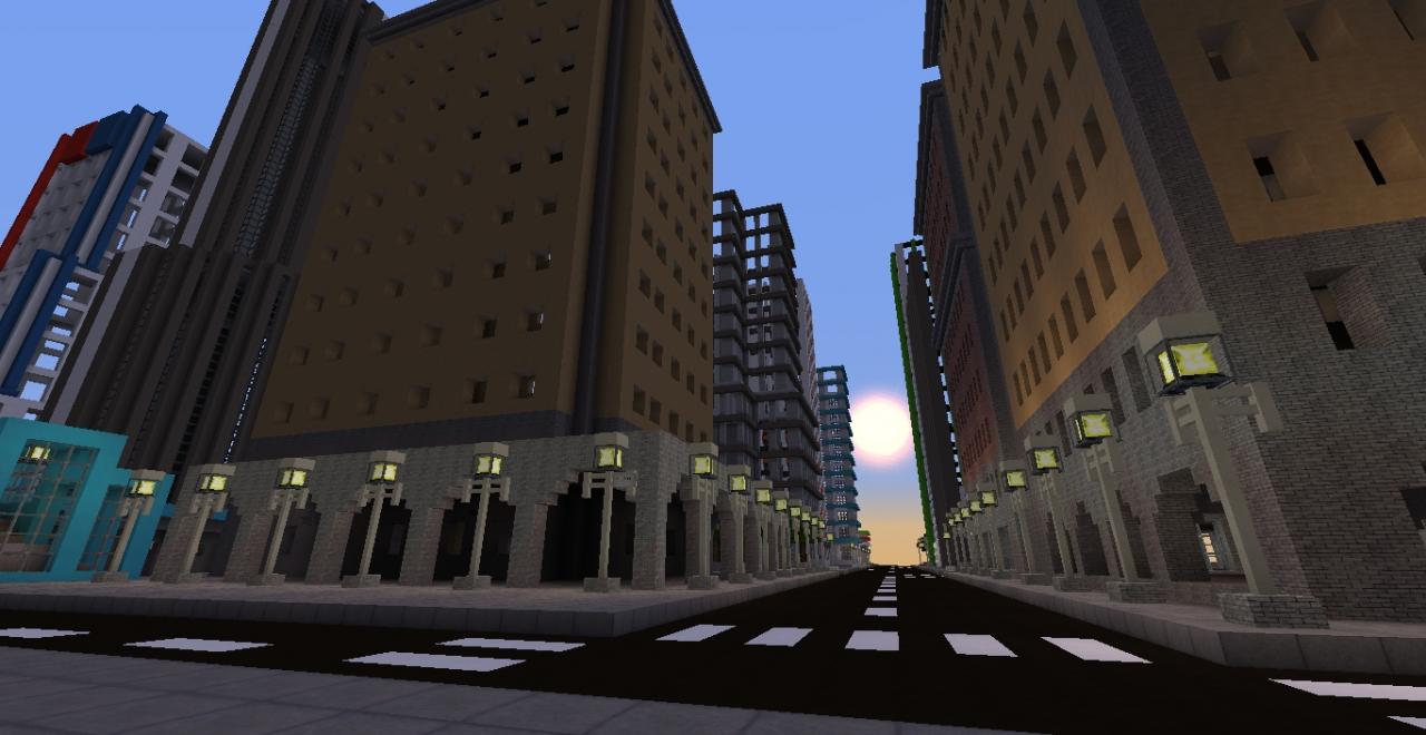 Penburgh City - Modern City Project Minecraft Map