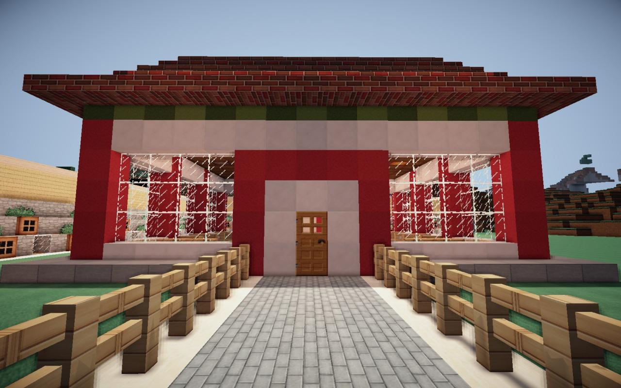 Minecraft Pizzeria Minecraft Map