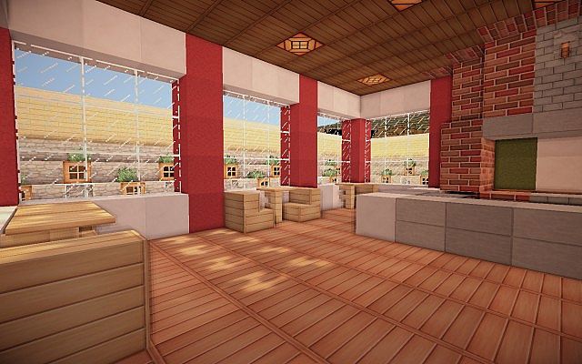 Minecraft Pizzeria Minecraft Map