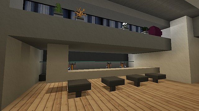 Modern(ish) house Minecraft Map