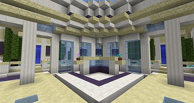 Small Hub Spawn Minecraft Map