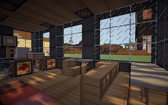Modern Cafe Minecraft Map