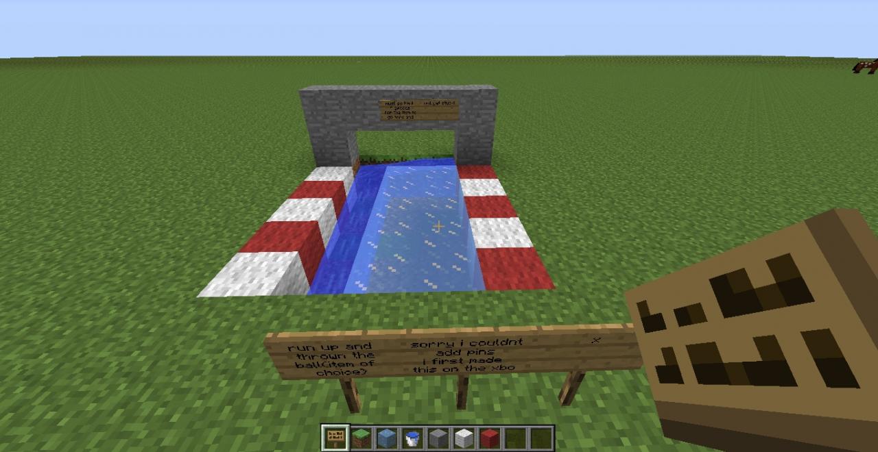 Bowling in MC!! Minecraft Map