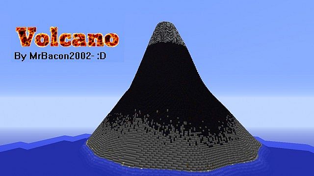 Volcano Minecraft Map