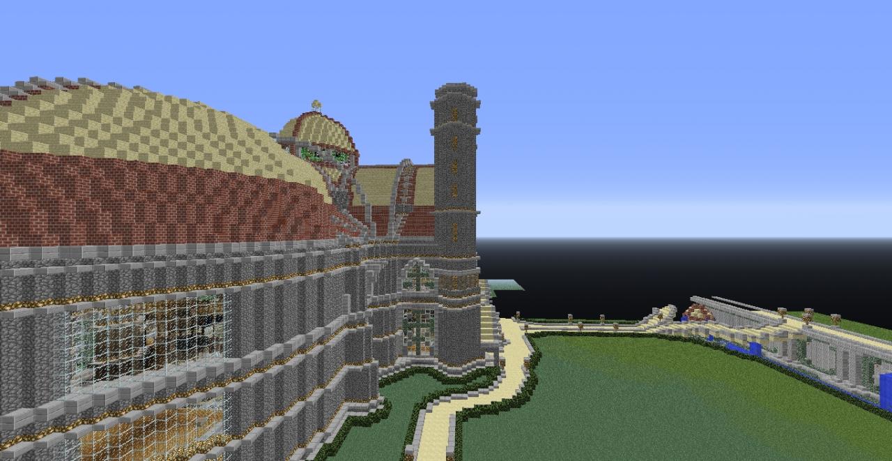 Cathedral Server Spawn Minecraft Map