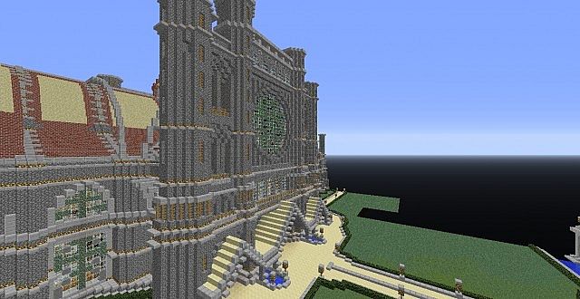 Cathedral Server Spawn Minecraft Map