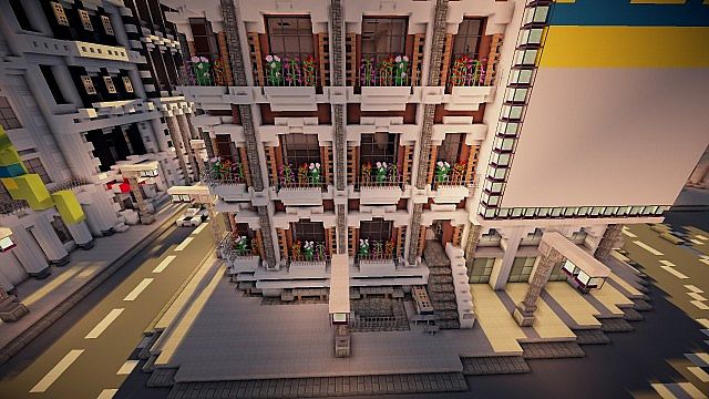 "London" [TownHouse] Modern Interior -PopReel Minecraft Map