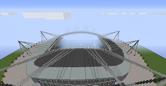Etihad Stadium - Manchester City - MEGA BUILD Minecraft Map