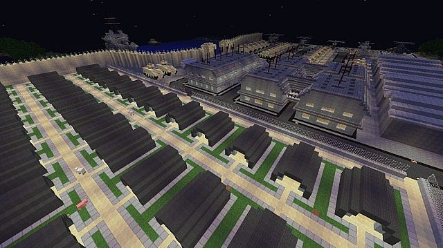 Base Militaire (Custom island) Minecraft Map