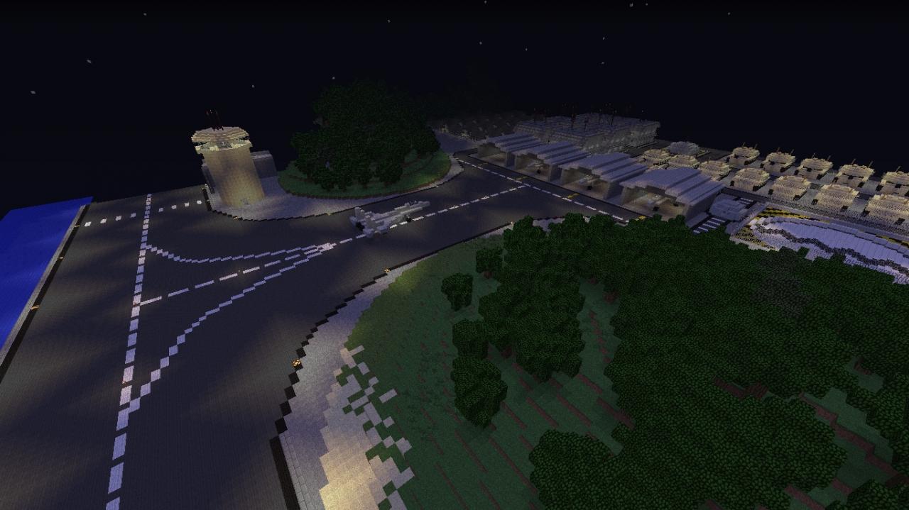 Base Militaire (Custom island) Minecraft Map
