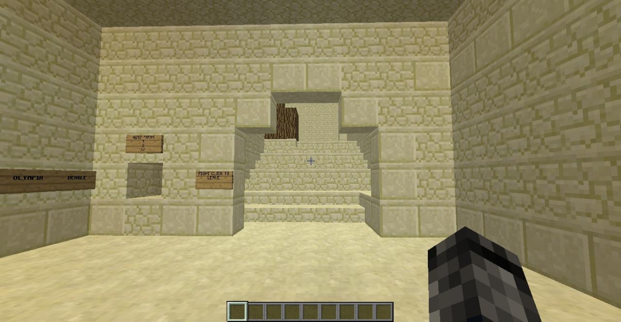 Minecraft De_dust map (for bukkit) Minecraft Map