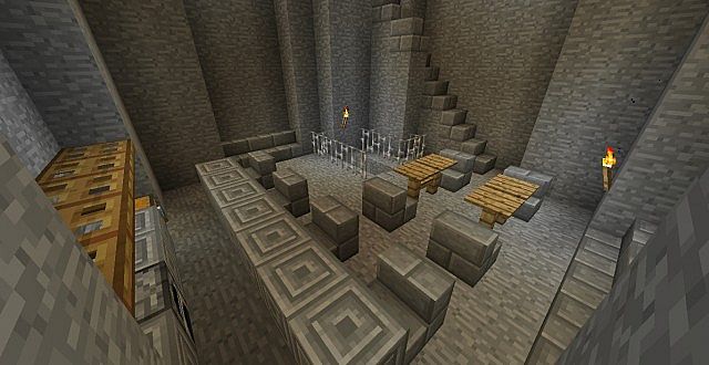 Medieval City Watchtower and Guards' Barracks Minecraft Map