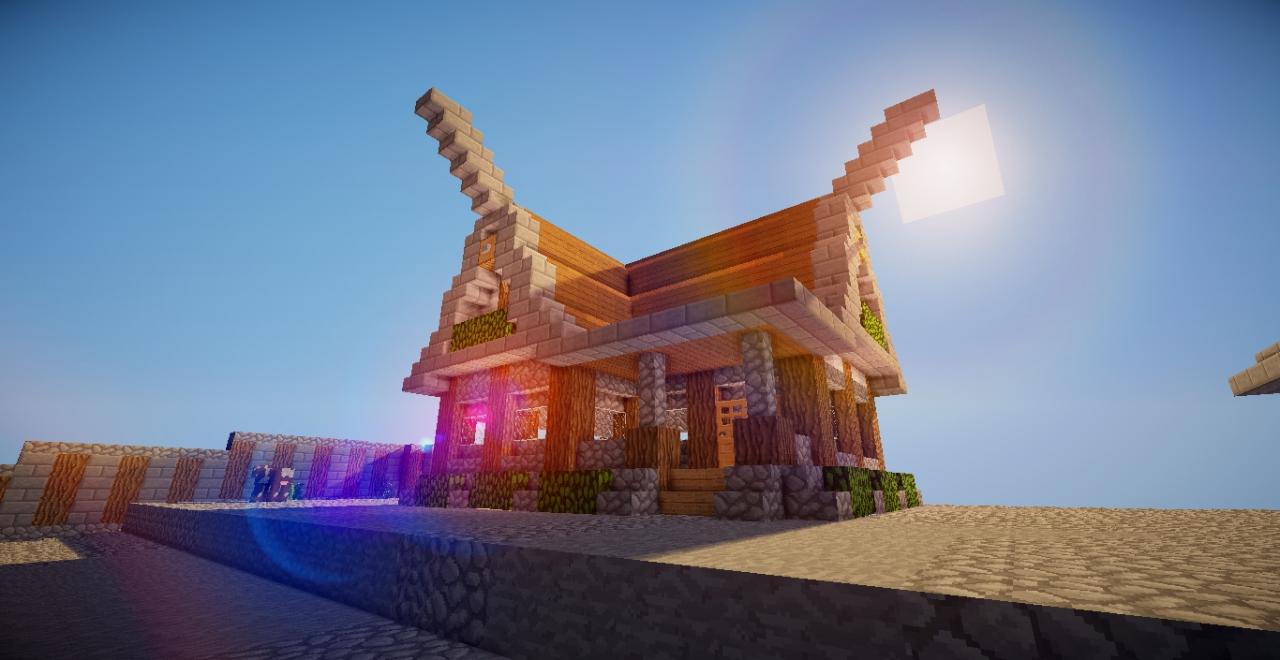 Medieval Build With a Dayz Twist Minecraft Map