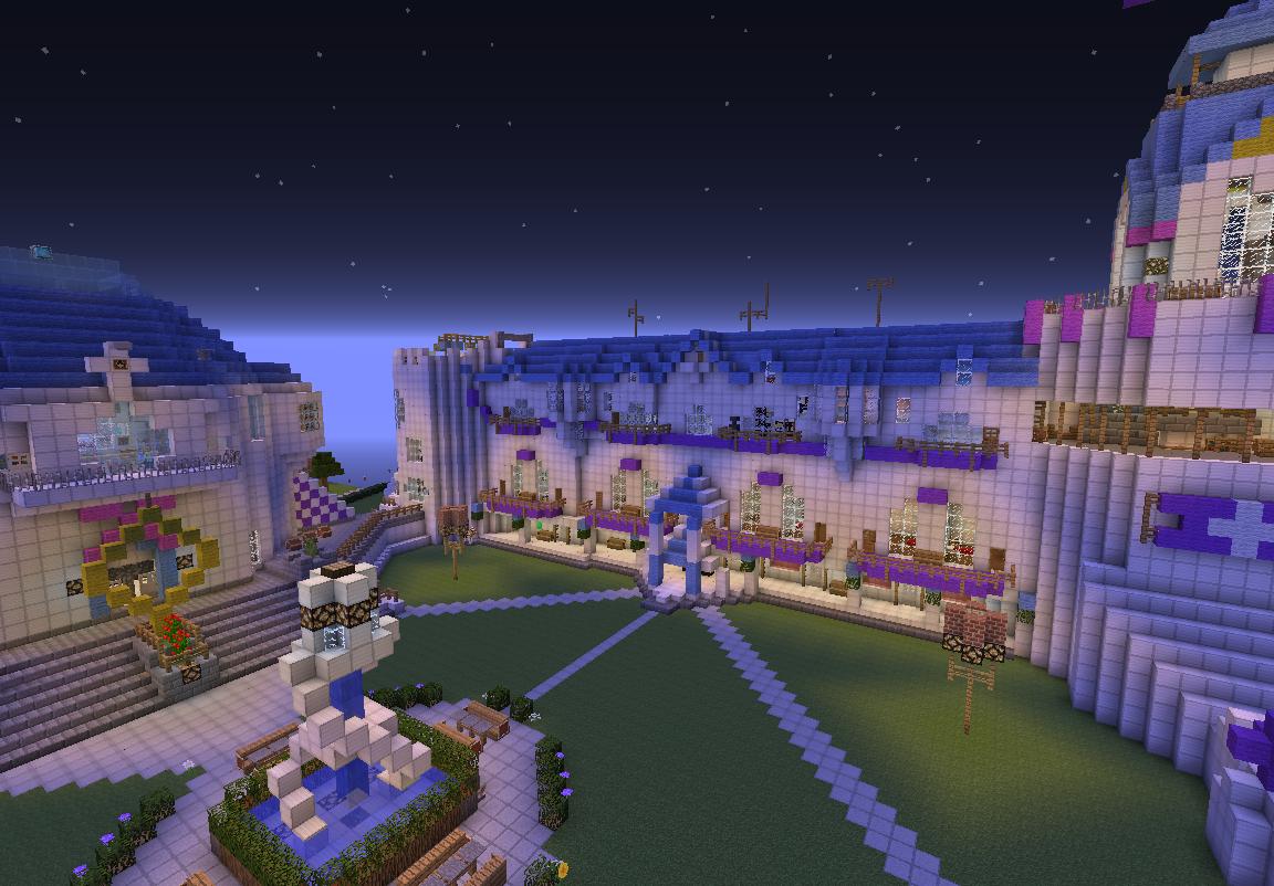 Castle at sunset adventure map (with Nick Fury) Minecraft Map