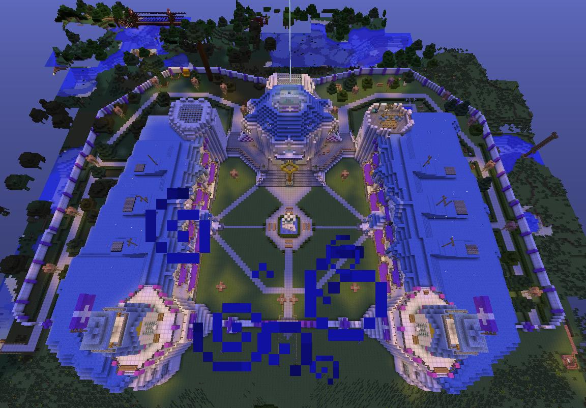 Castle at sunset adventure map (with Nick Fury) Minecraft Map