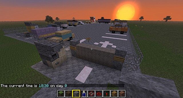 Parking place Minecraft Map