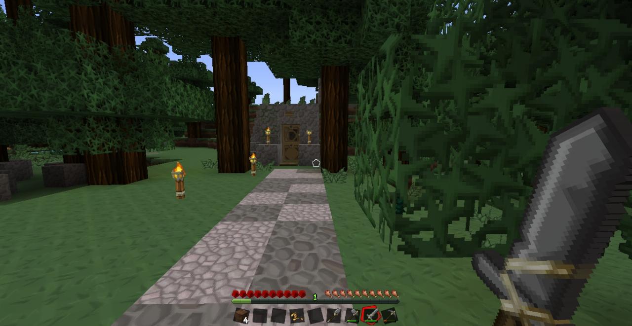 my survival world update 2 Minecraft Map