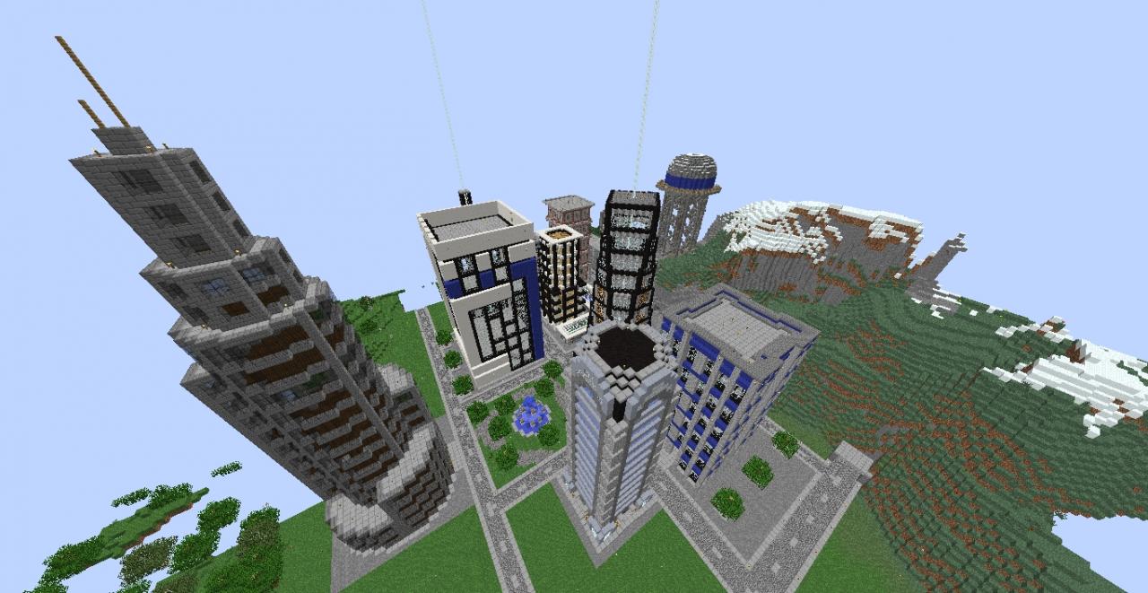 Minecraft City Minecraft Map
