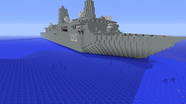 USS New York - Warship Minecraft Map