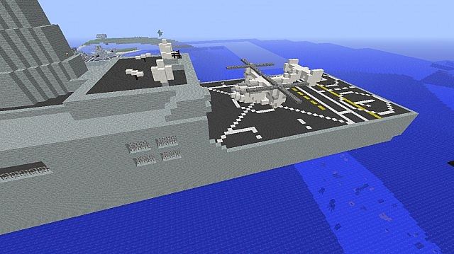USS New York - Warship Minecraft Map