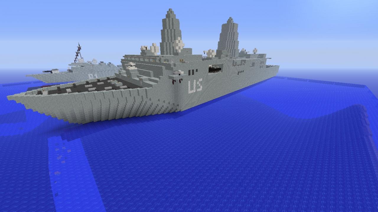 USS New York - Warship Minecraft Map