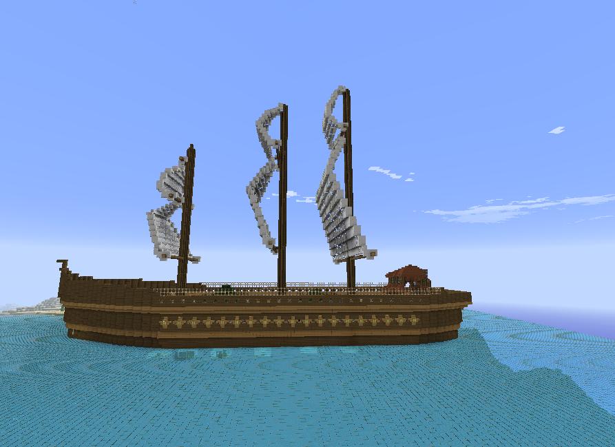 Minecraft Ship Creation|Shop Creation| Minecraft Map