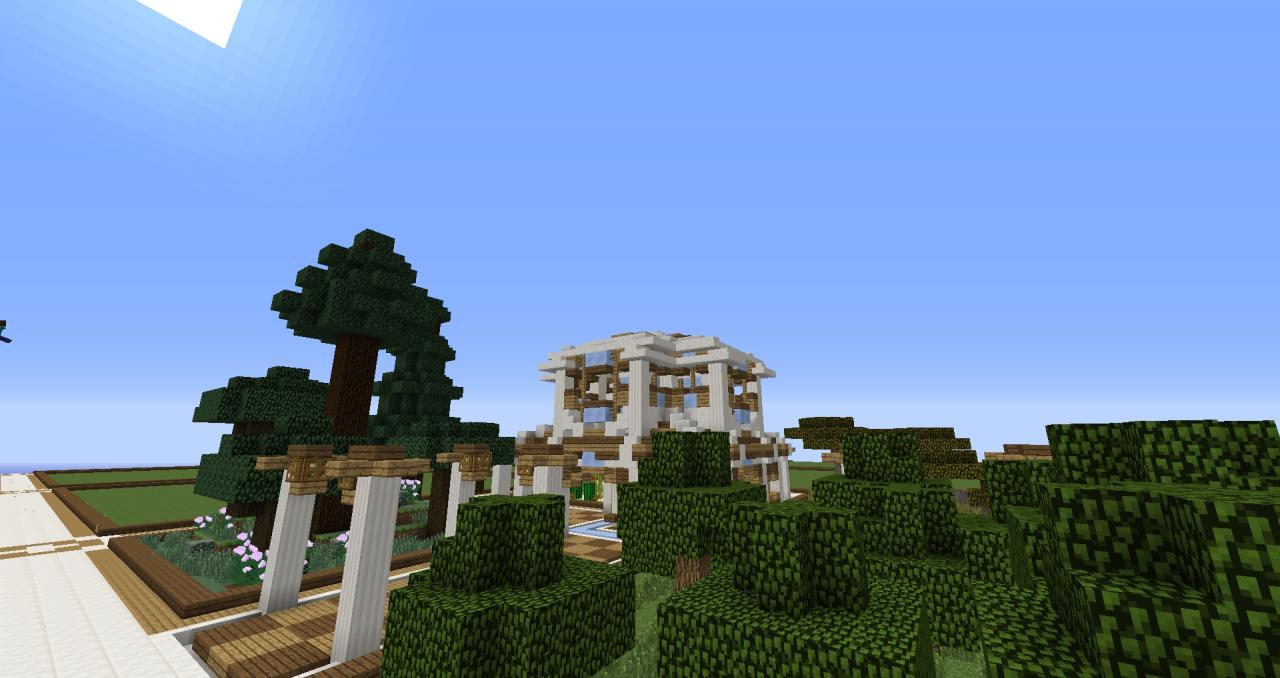 Plotworld Spawn 50x50 Minecraft Map