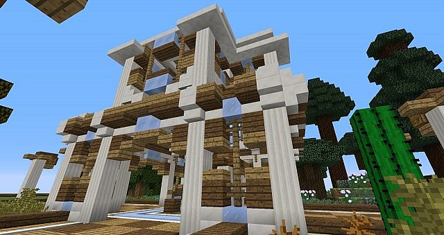 Plotworld Spawn 50x50 Minecraft Map