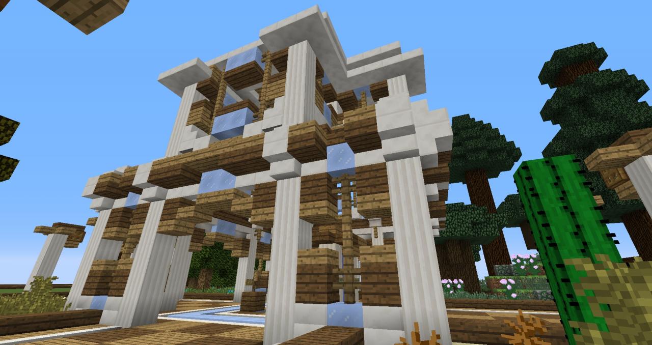 Plotworld Spawn 50x50 Minecraft Map