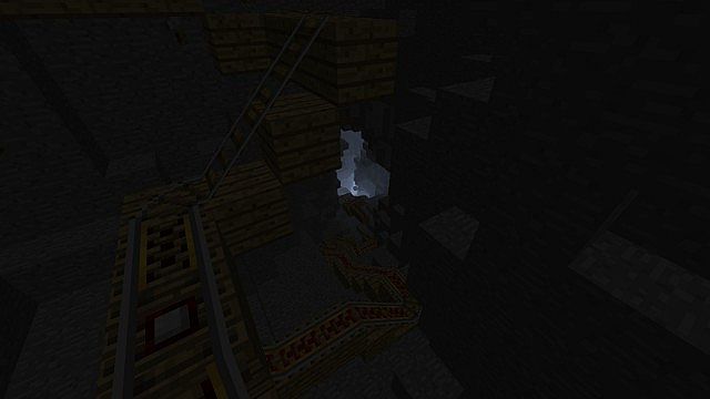 Runaway Mine Train (Cool Rollercoaster) Minecraft Map