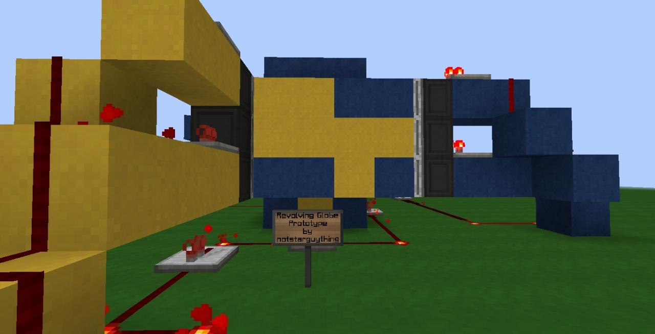 Revolving Globe (Prototype) Minecraft Map