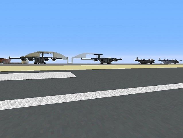 Gallace Air Force Base Minecraft Map