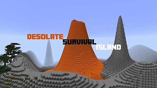 Desolate Survival Island Minecraft Map