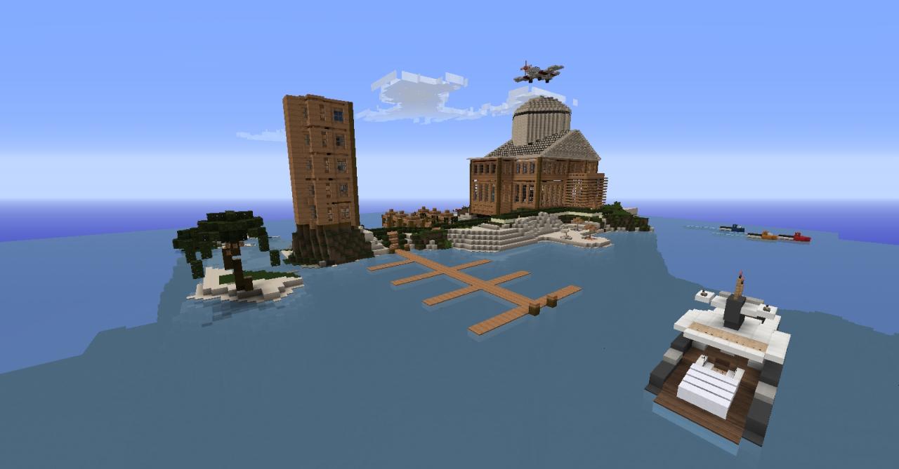 Island Resort Minecraft Map
