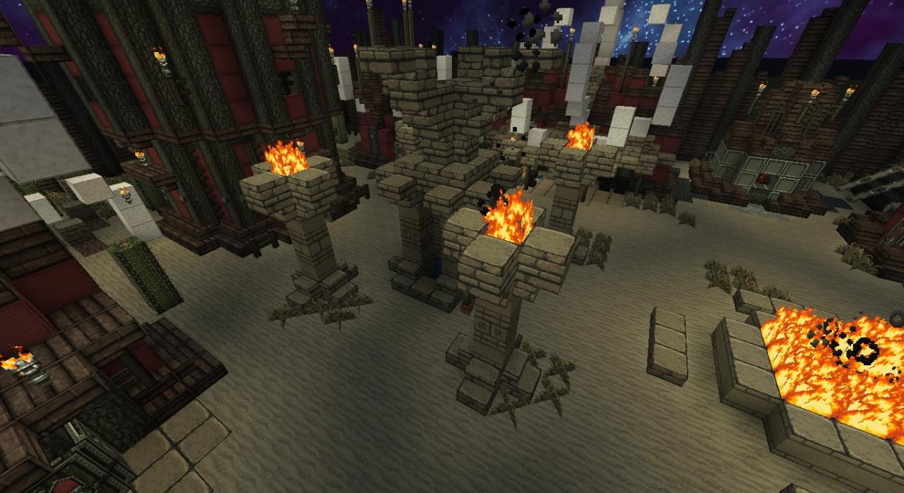 Smog - A World of Warcraft themed build Minecraft Map