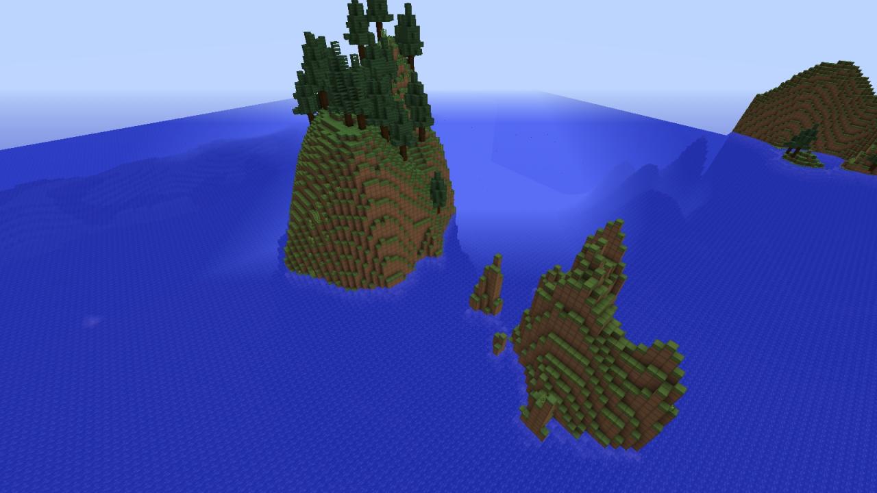 Private Islands! Minecraft Map