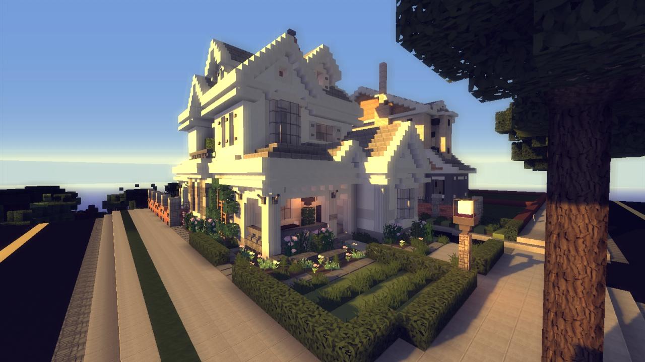 Realistic Traditionnal House Minecraft Map