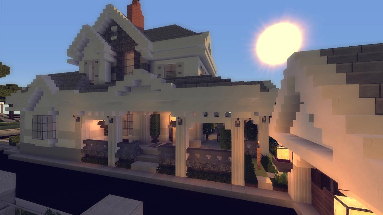 Realistic Traditionnal House Minecraft Map