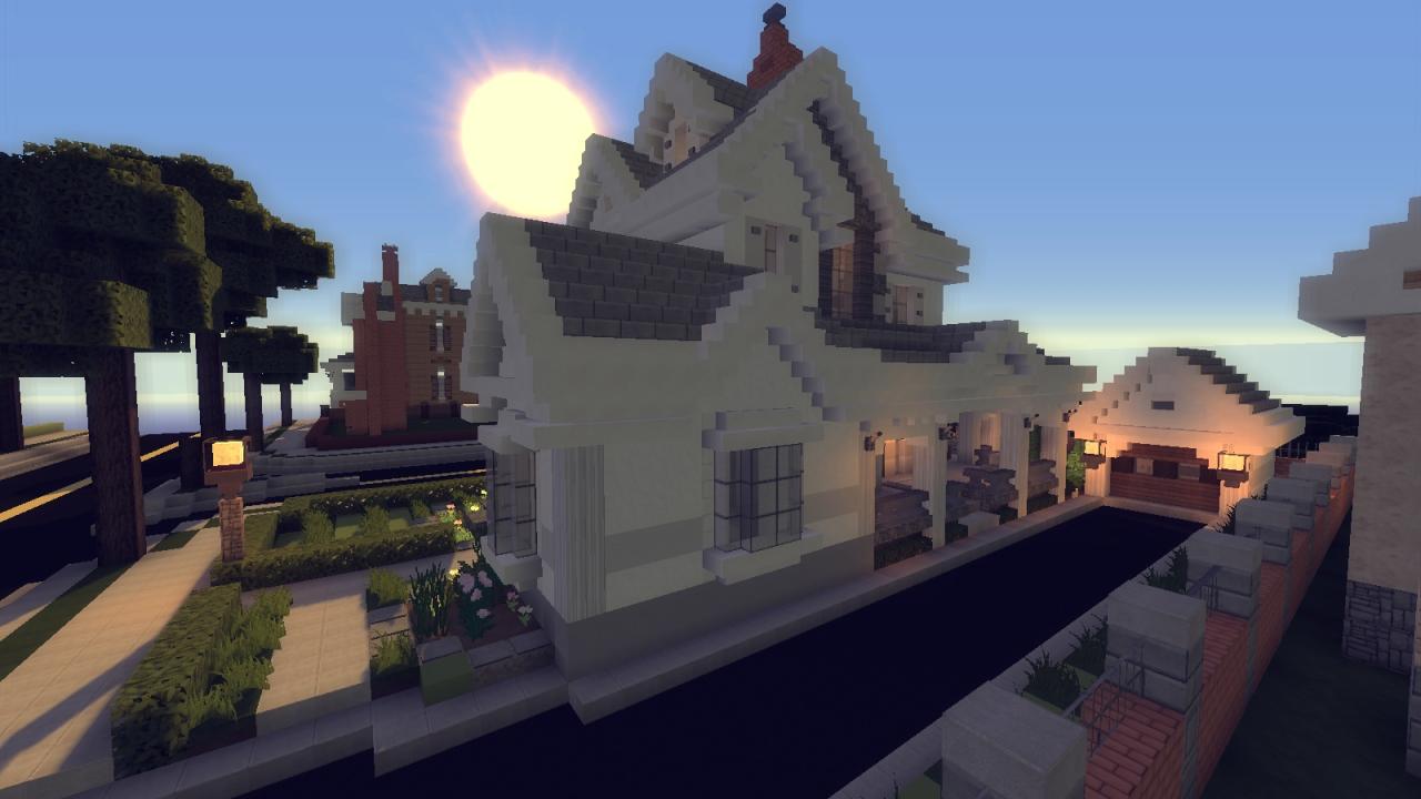 Realistic Traditionnal House Minecraft Map