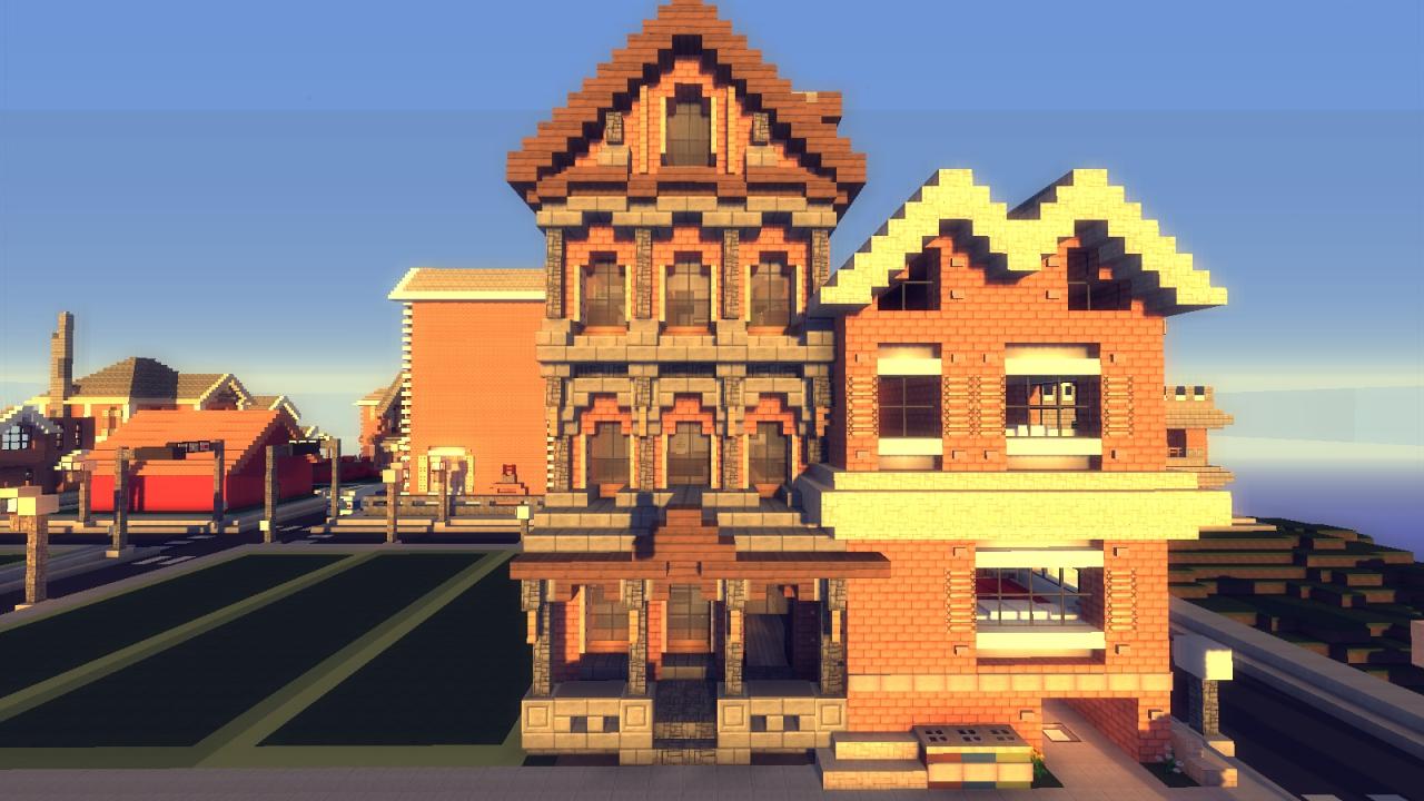 Old style Townhouse Minecraft Map